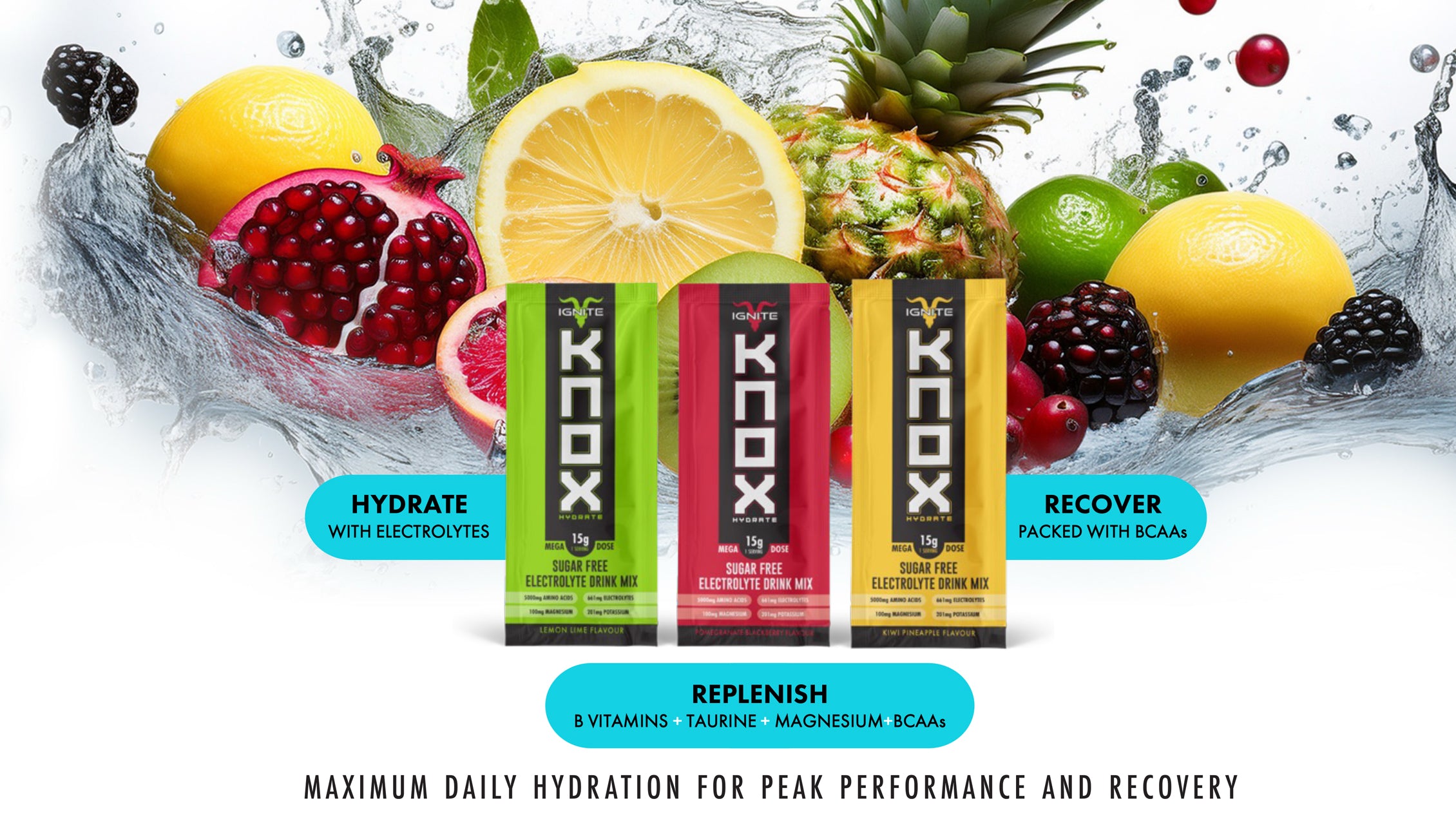 Electrolyte Powder – KNOX Hydrate